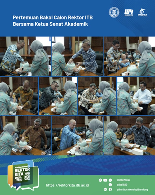 Pertemuan 10 Bakal Calon Rektor dengan Ketua Senat Akademik ITB