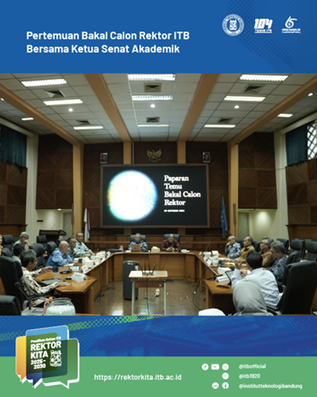 Pertemuan 10 Bakal Calon Rektor dengan Ketua Senat Akademik ITB